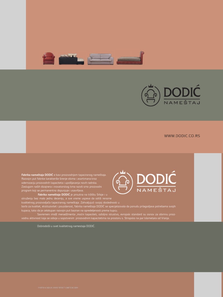 Dodic Namestaj Katalog 2013