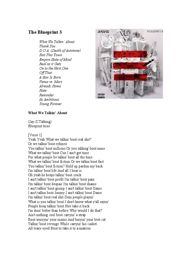 Jay Z The Blueprint 3 Tracklist