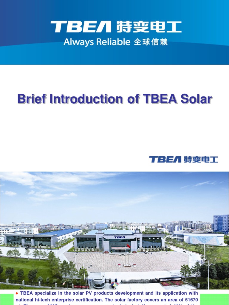 TBEA Solar Solution - State of Kedah, Malaysia, Tungku Contact | PDF ...