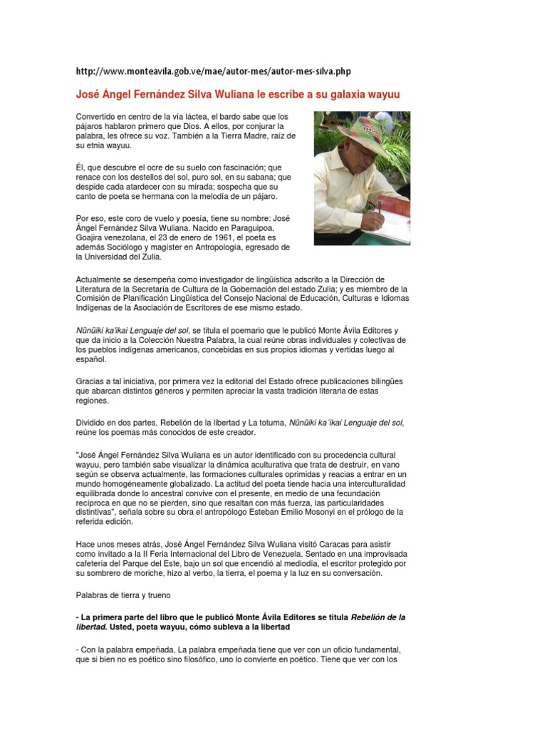 Jose Angel Fernandez | PDF | Poesía | Traducciones