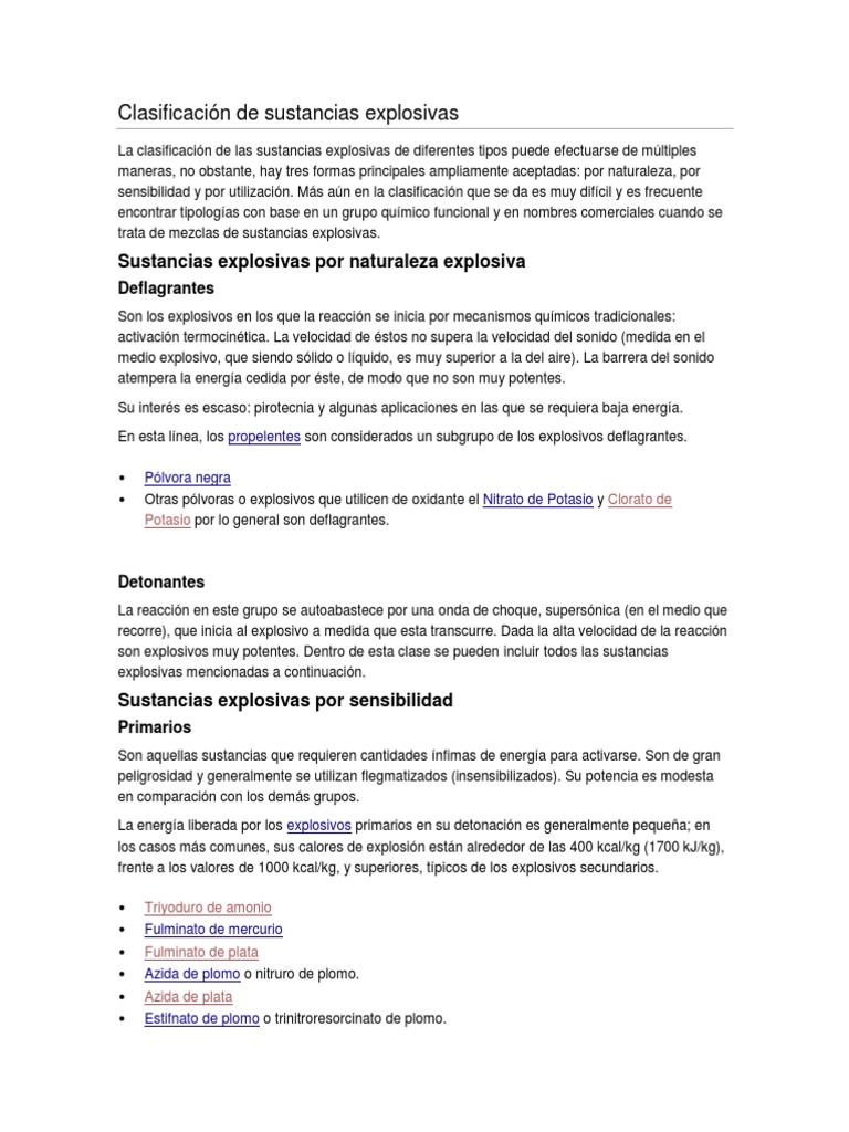 Mecha Lenta Mecha Rapida | PDF | Material explosivo | Peligros