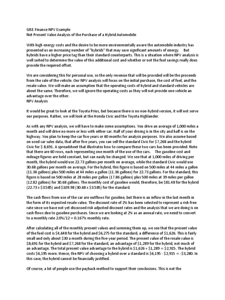 F1-Hybrid Vehicle Case Study | PDF | Hybrid Vehicle | Hybrid Electric ...