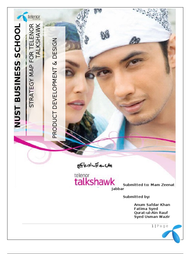 Strategy Map For Telenor Pakistan | PDF | Innovation | Target Audience