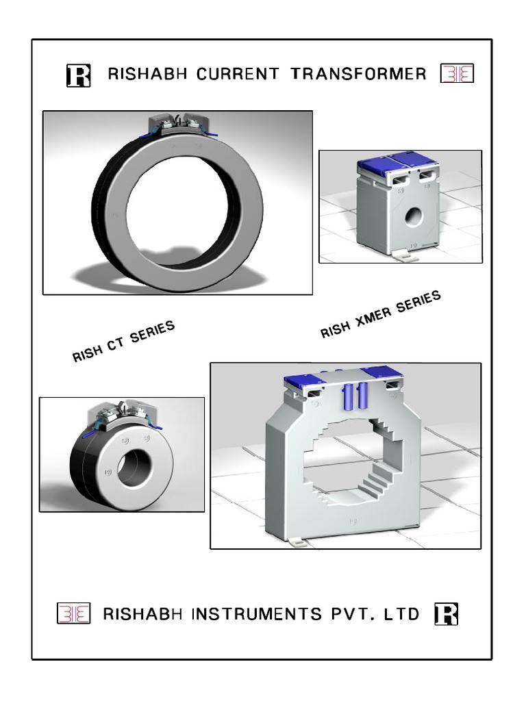 CT Details Rishabh Make | PDF | Transformer | Electric Current