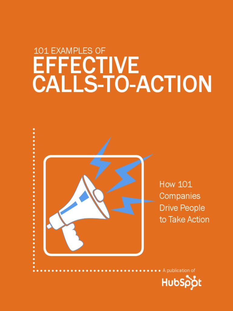 101 Examples of Effective Calls-To-Action | PDF