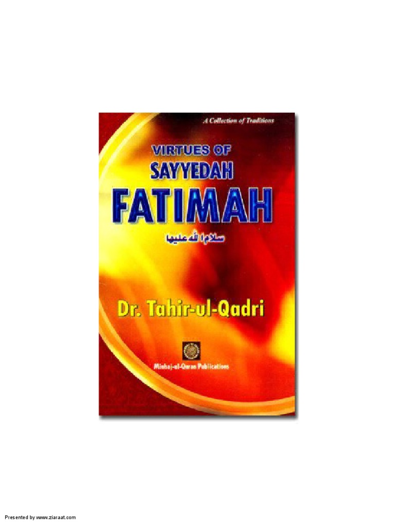 The Virtues of Syeda Fatima | PDF | Ali | Muhammad