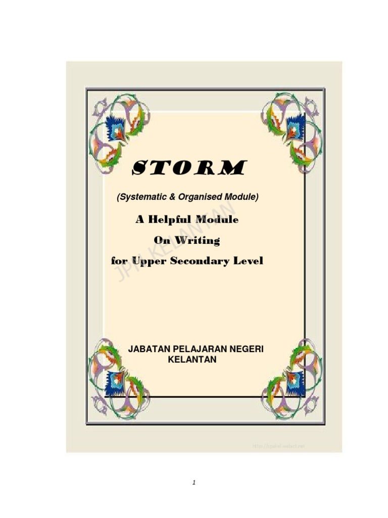 Writing Module for SPM Students | PDF | Narration | Narrative
