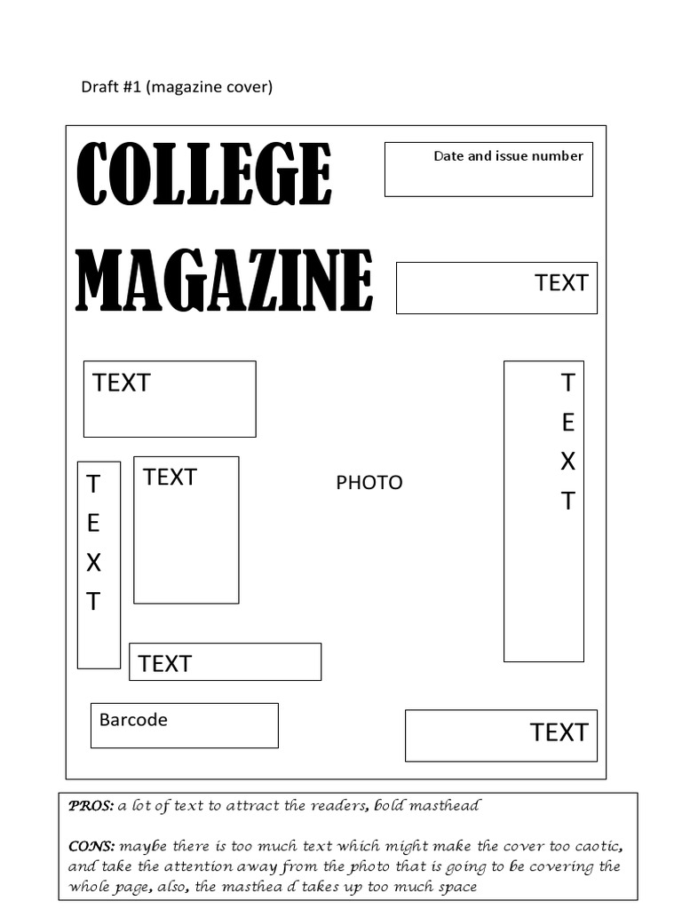 Magazine Cover Design Analysis | PDF