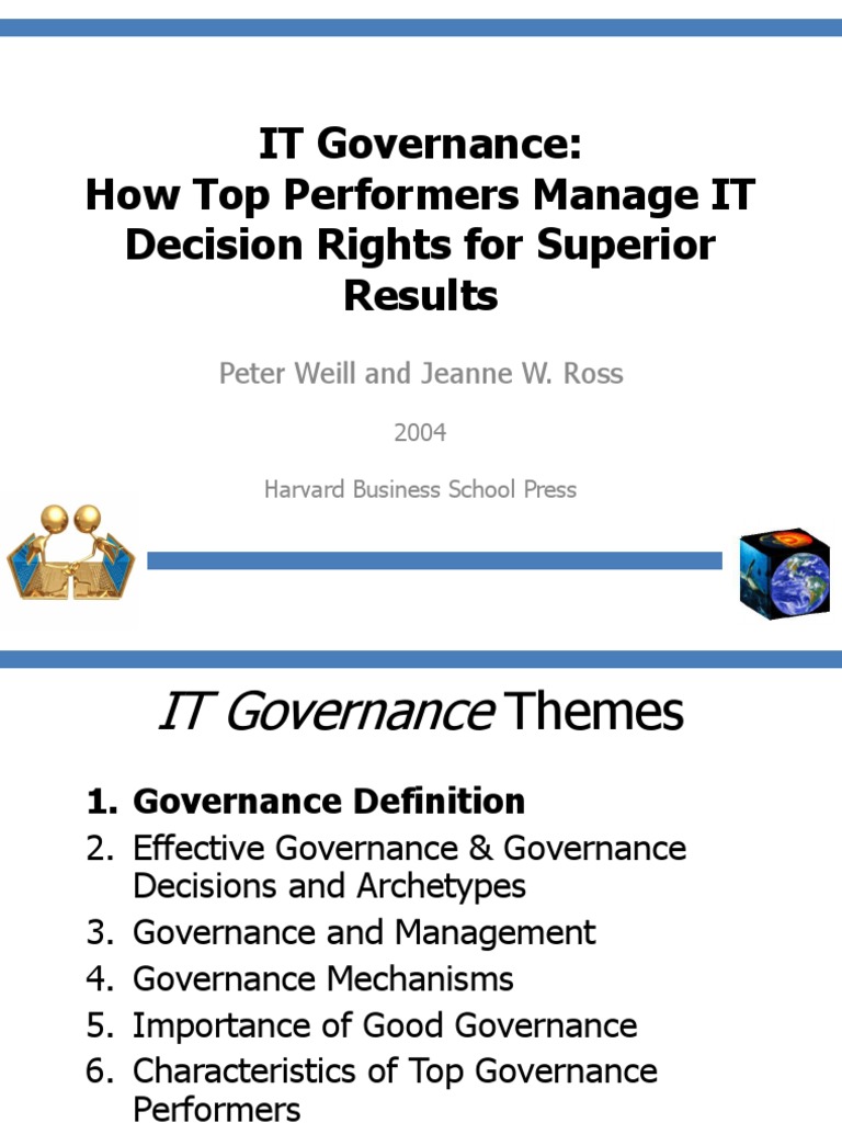 IT Governance Weill and Ross | PDF | Governance | Business Process