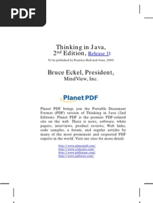 Download On Java 8 For Bruce Eckel Pdf - lasopadm