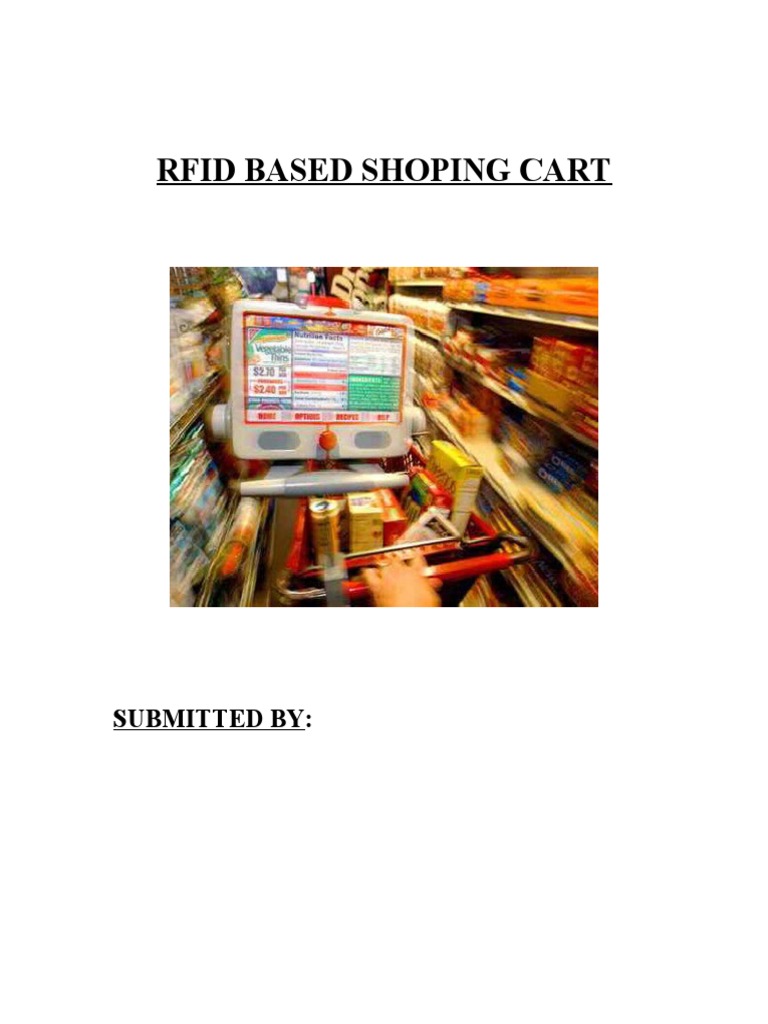 Shoping Cart System | PDF | Radio Frequency Identification ...
