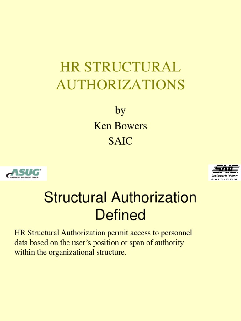 HR Structural Authorizations | PDF | Superuser | Software Engineering