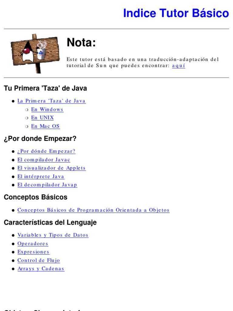 Manual Java Basico Español | PDF | máquina virtual de Java | Java ...