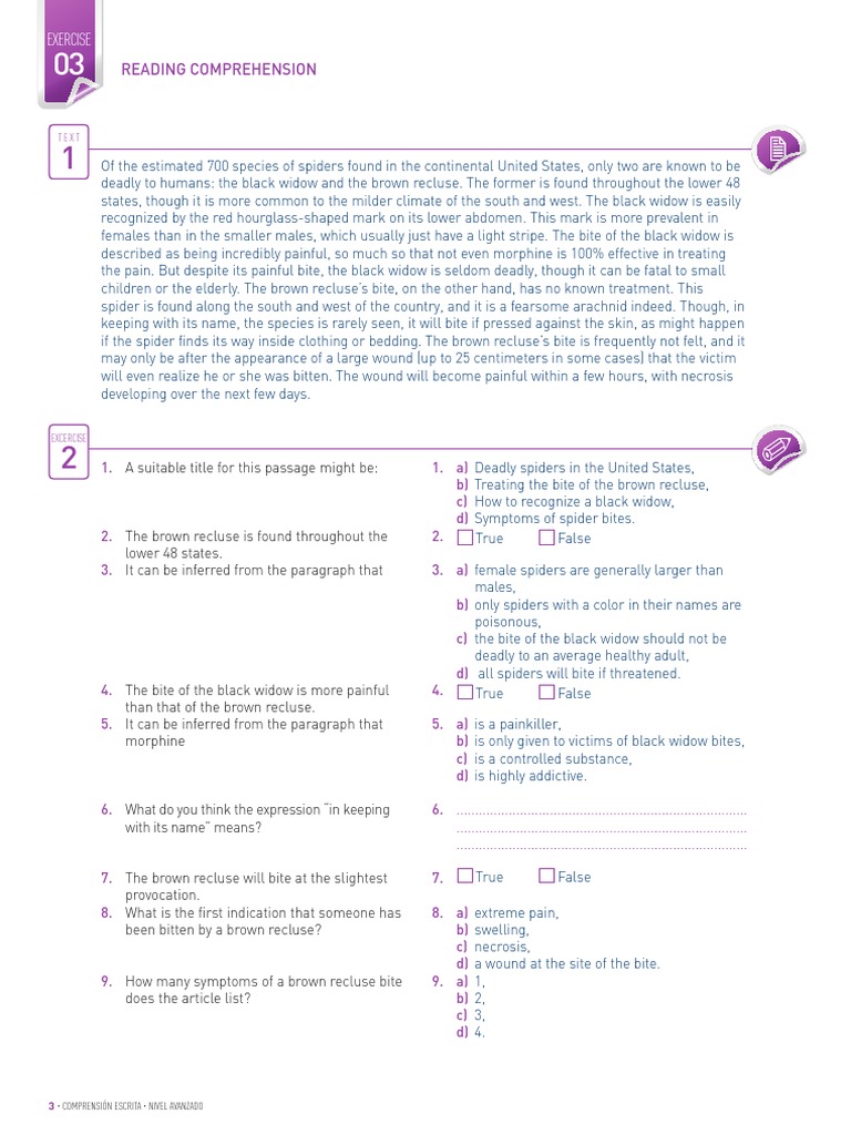 03 Reading Comprehension (Advanced Level) | Clinical Medicine | Wellness