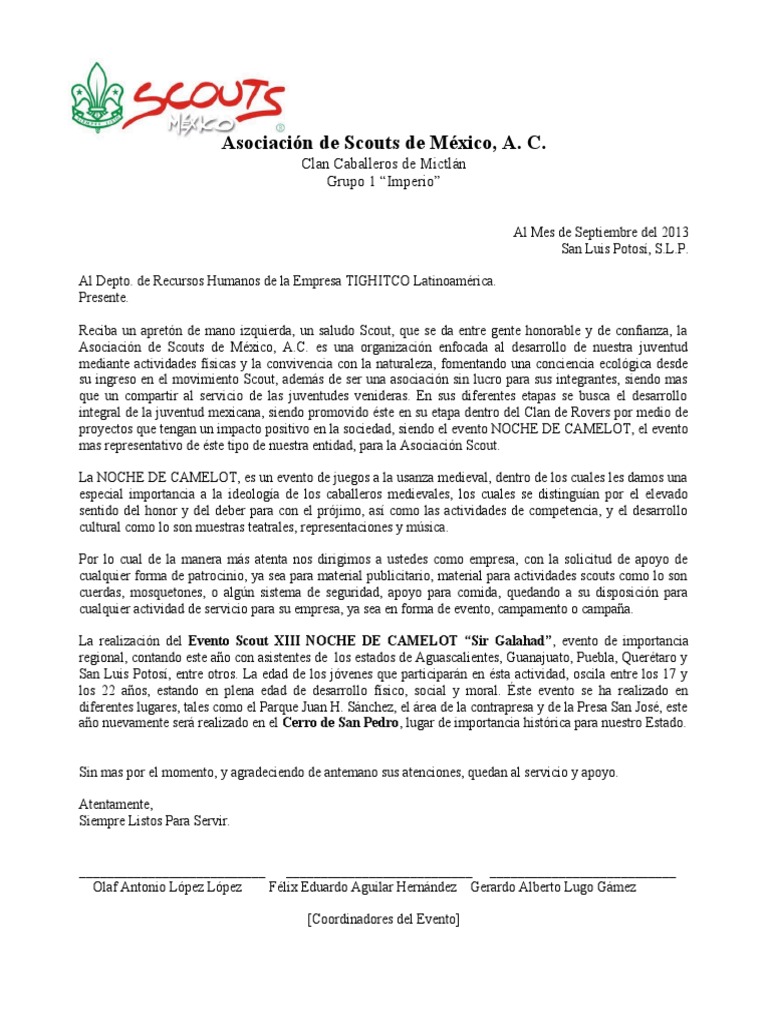 Oficio A Empresa | PDF | Exploración | México