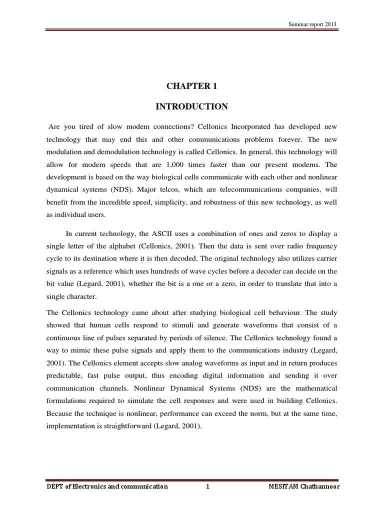 Orginal Seminae Cellonics Seminar Report | PDF | Quantum Tunnelling | Diode