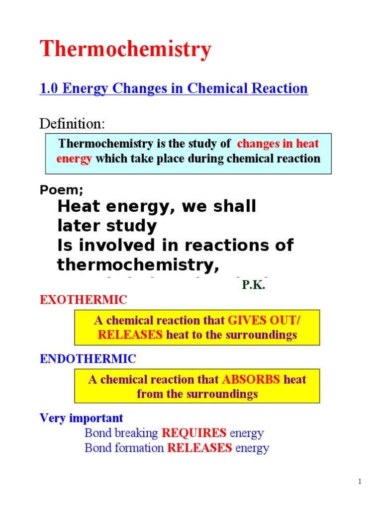 Thermochemistry Cha4 Form5 | PDF | Sodium Hydroxide | Precipitation (Chemistry)