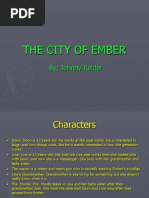 City of Ember Questions Activities | PDF | Cuisine | Food And Drink