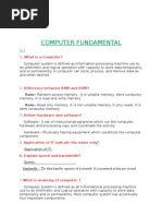 Class 6 Computer Short Forms | PDF