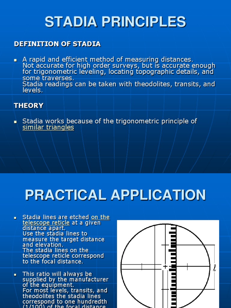 Stadia Principles | PDF