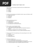 AP Psych Myers Unit Practice Test Multiple Choice Answers | PDF | Tests ...