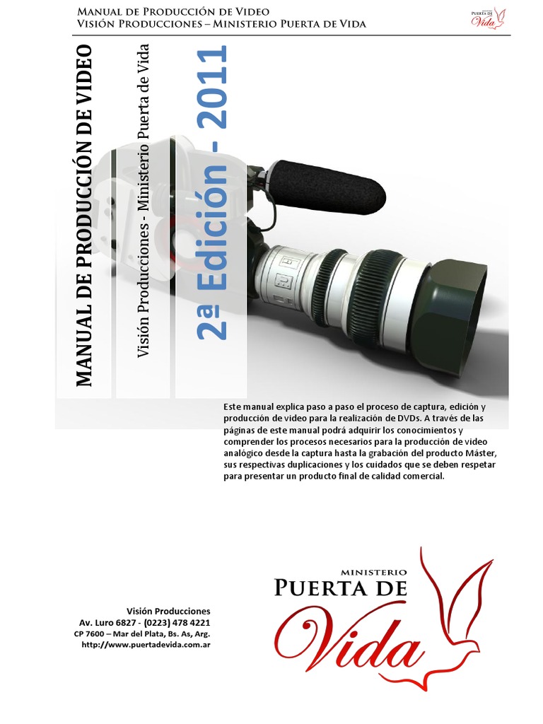 Manual de Producción de Video Analógico | PDF | Vídeo | Tecnología de ...