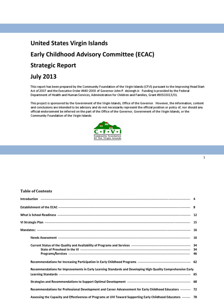 ECAC Strategic Report 2013 | PDF | Temporary Assistance For Needy ...