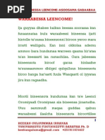 Hiika Jechoota Afaan Oromoo PDF | PDF | Ethiopia | Democracy