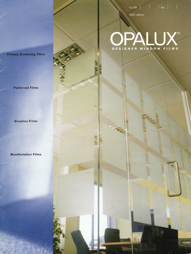 Opalux Brochure | Window | Privacy | Free 30-day Trial | Scribd
