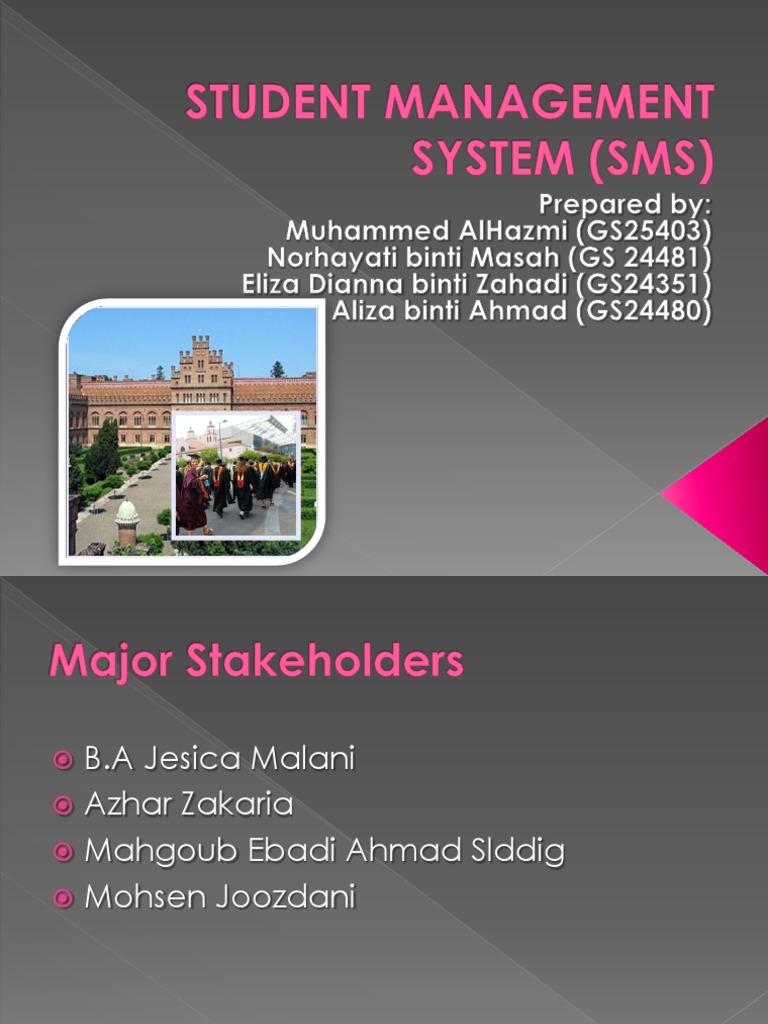 STUDENT - MANAGEMENT - SYSTEM - (SMS) Latest | PDF | Usability ...