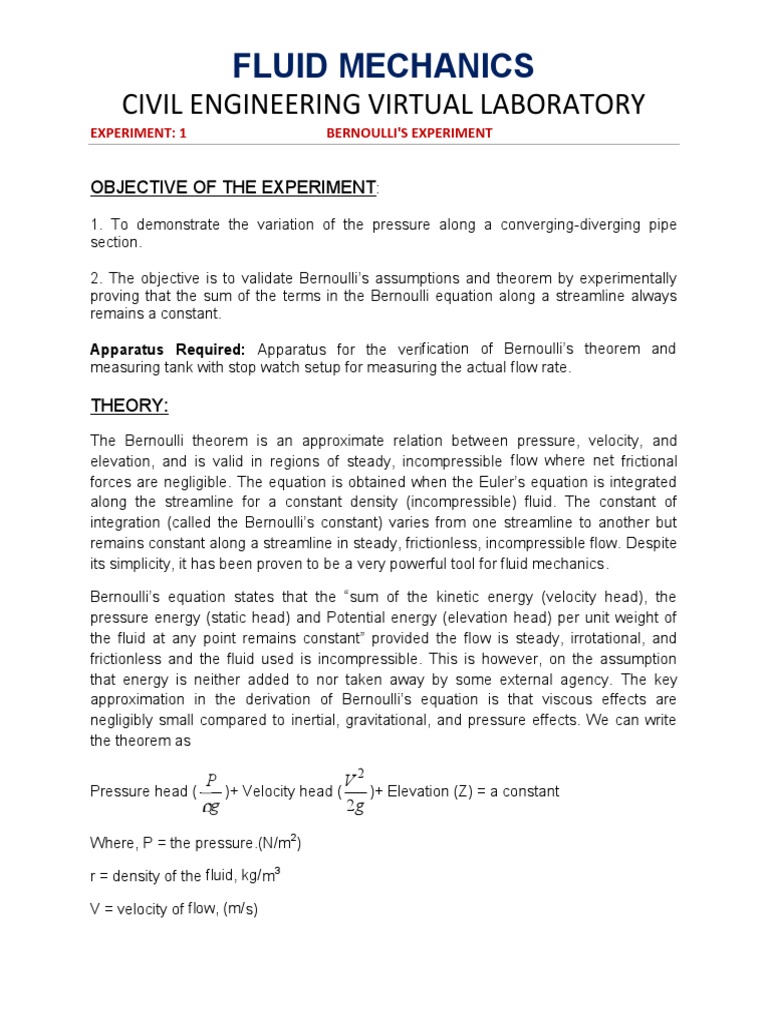 01 Bernoullis Experiment | PDF