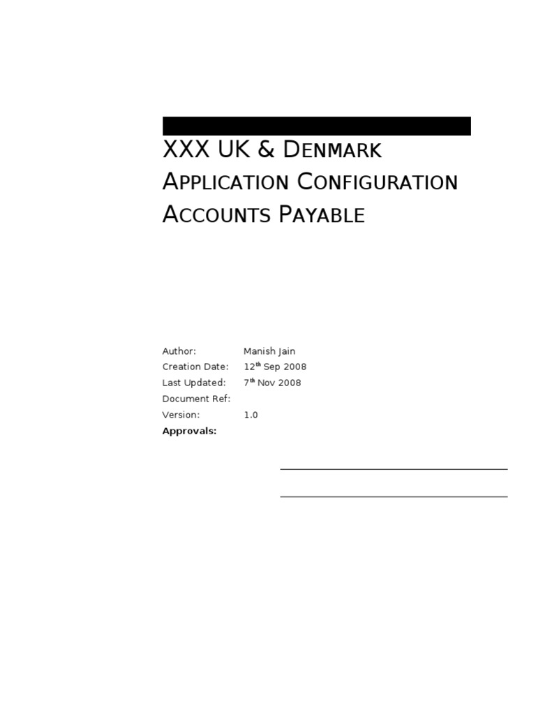 JVC AP BR100 v0.1 | PDF | Invoice | Accounts Payable