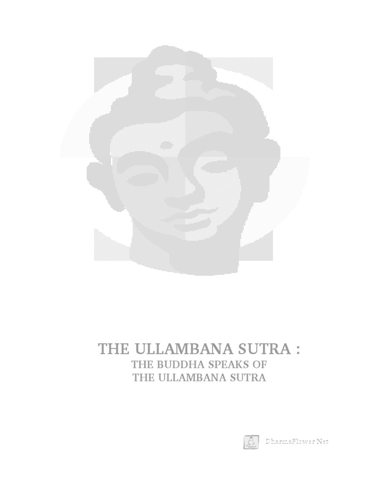 Ullambana Sutra | PDF | Gautama Buddha | Indian Religions