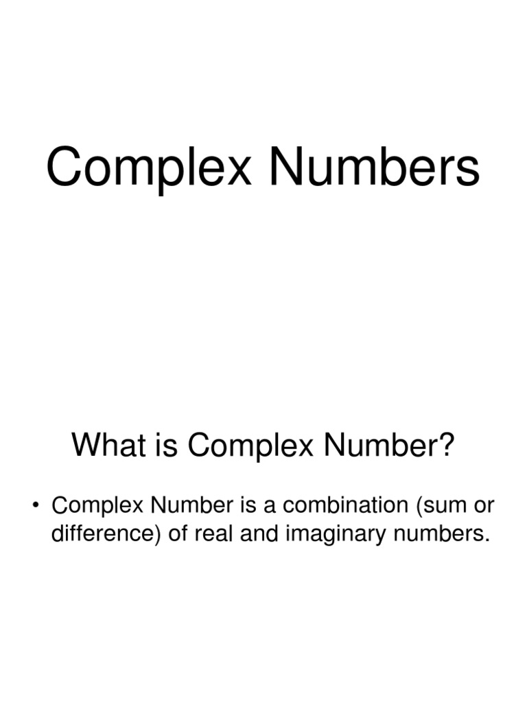 Complex Numbers | PDF | Sine | Logarithm