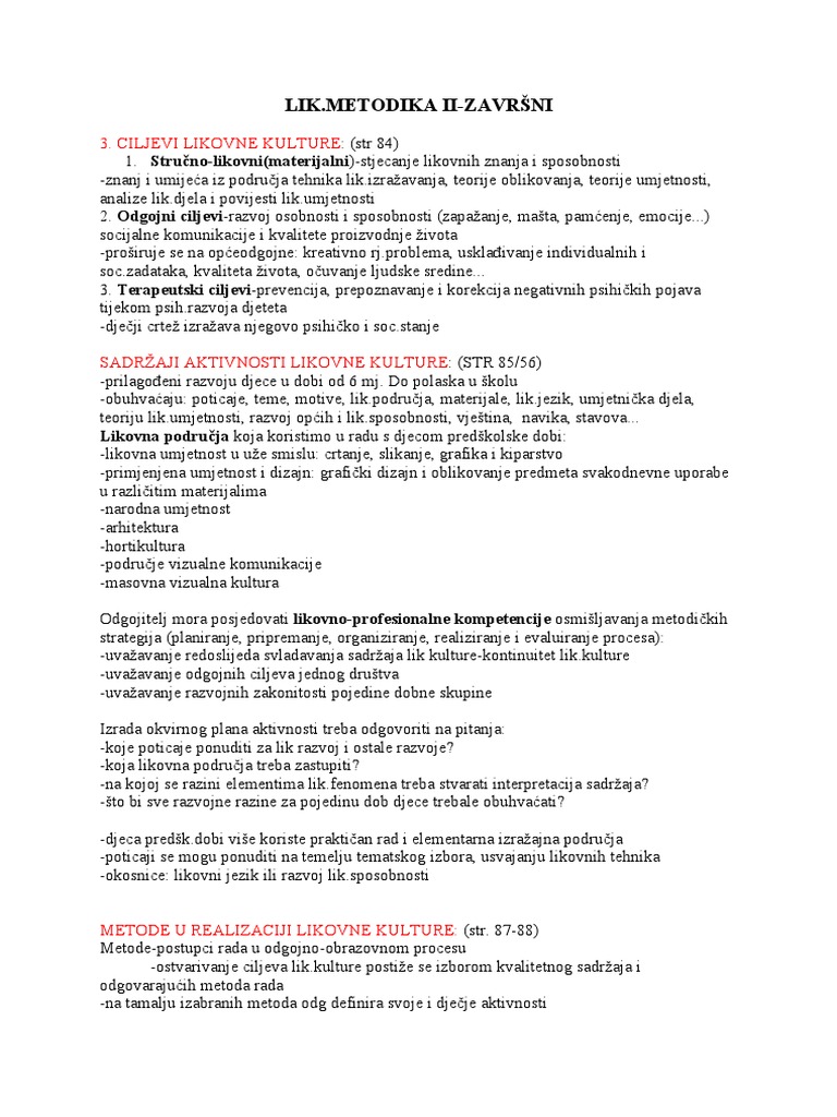 LIKOVNI | PDF