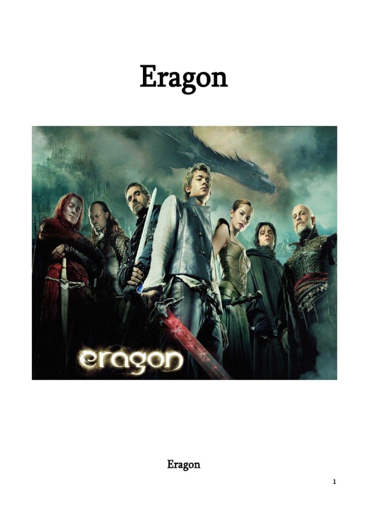 Eragon Script | PDF | Inheritance Cycle | Fantasy Novels