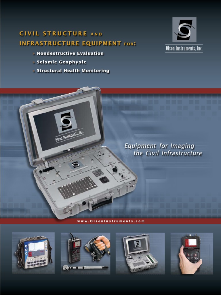 Catalogo Olson Instruments | PDF | Tomography | Deep Foundation