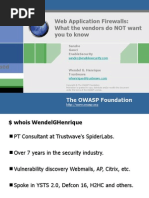 Bypassing Web Application Firewall Workshop Ebook | PDF | Proxy Server | Internet & Web