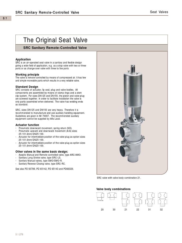 31 SRC en | PDF | Valve | Actuator