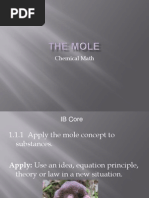 The Mole Cheat Sheet! | PDF | Mole (Unit) | Physical Chemistry
