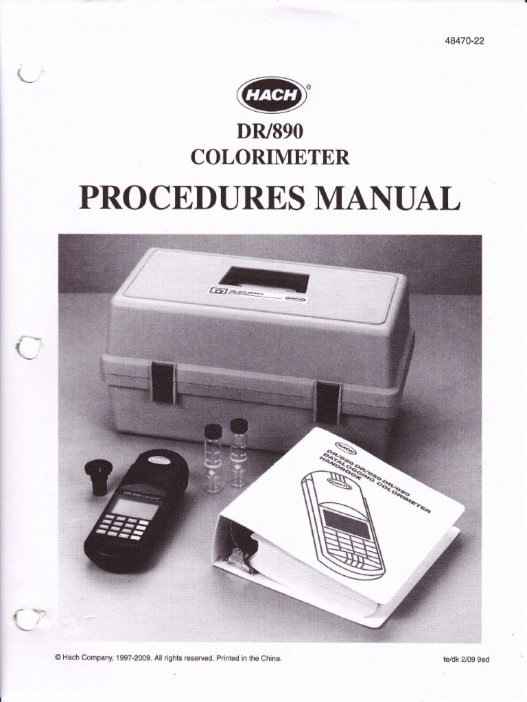 Colorimeter User Guide | PDF