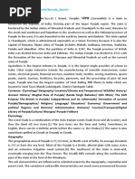 Overview of Punjab's Doabs in Pakistan | PDF | Punjab | Agriculture