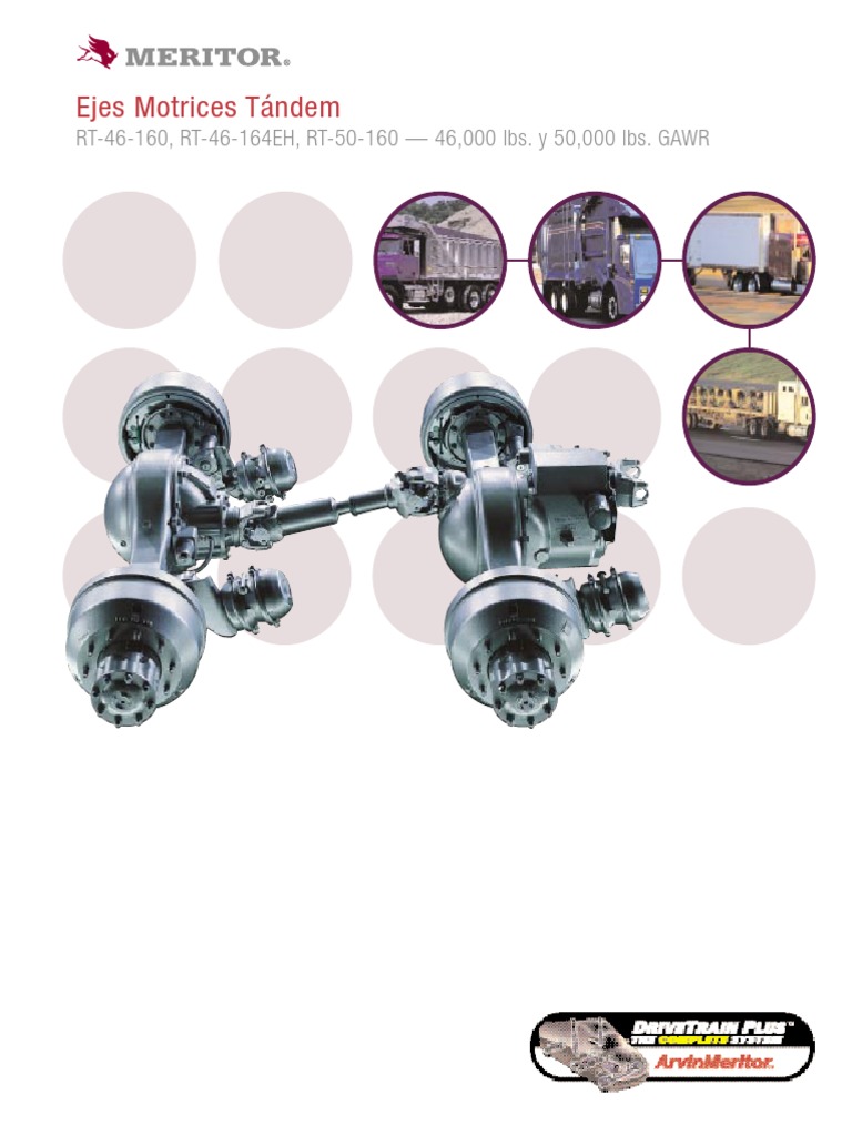 Diferencial Camion Mt46 160 R160 Rockwell Meritor