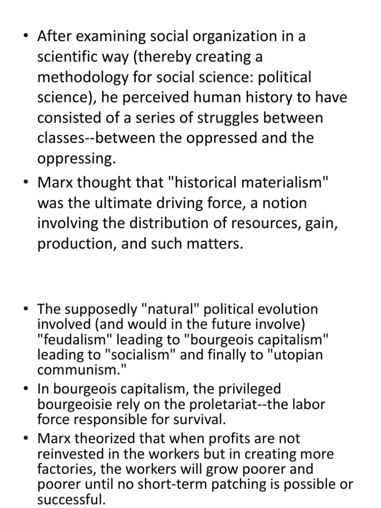 Presentation 1 | Download Free PDF | Karl Marx | Communism