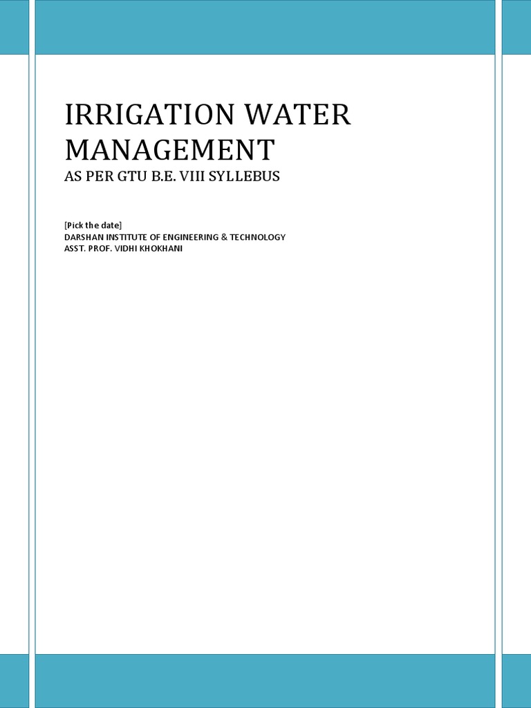 Drip IRRIGATION SYSTEM | Download Free PDF | Irrigation | Soil