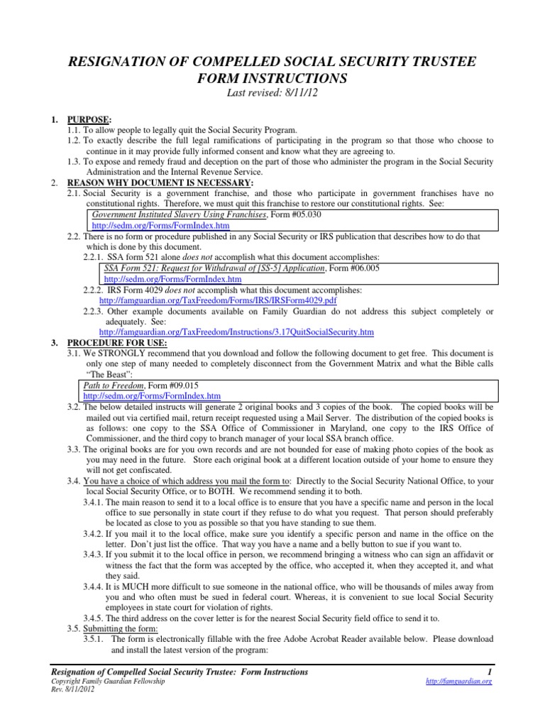 Ss Trust Indenture | Social Security Number | Notary Public