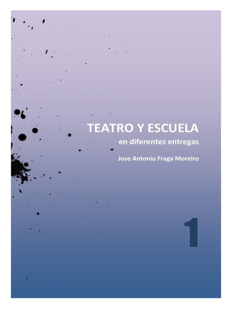 Teatro y Escuela | PDF | Teatro | Aprendizaje