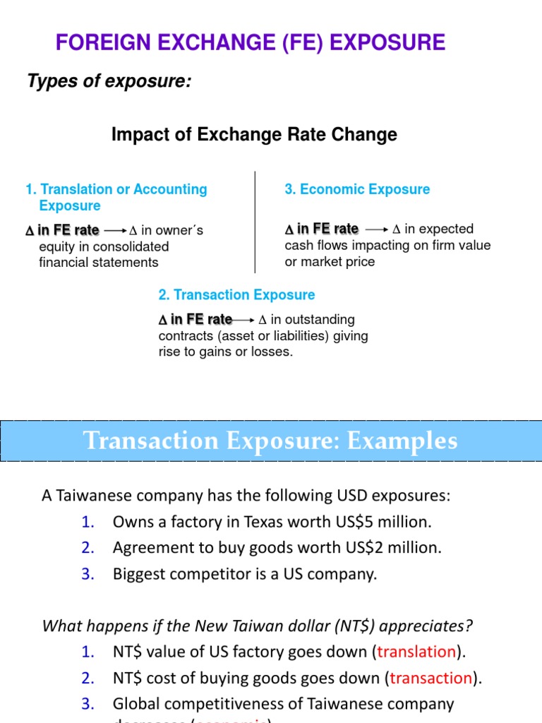 Transaction Exposure Chapter 11 | Download Free PDF | Hedge (Finance ...