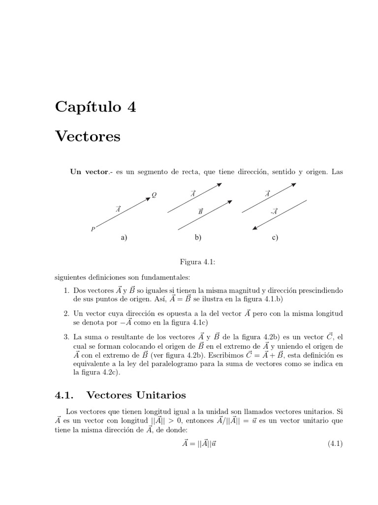 Vectores Fisica | Descargar gratis PDF | Vector Euclidiano | Velocidad