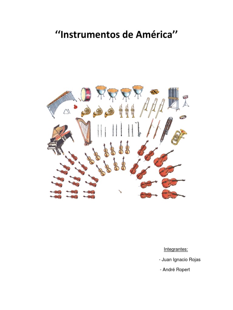 Instrumentos Musicales de América | PDF | Guitarras | Instrumentos ...